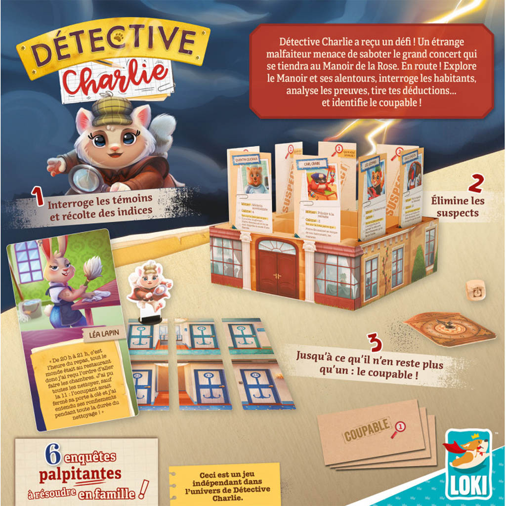 Detective Charlie : Mystères au Manoir - Master Yeti